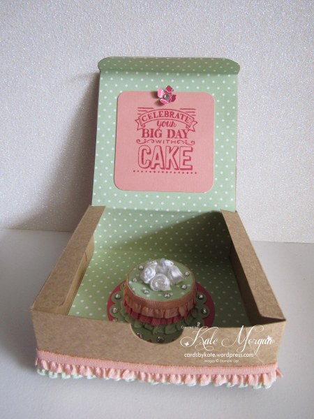 Cake in a Box – Kate Morgan, Independent Stampin Up!® Demonstrator ...