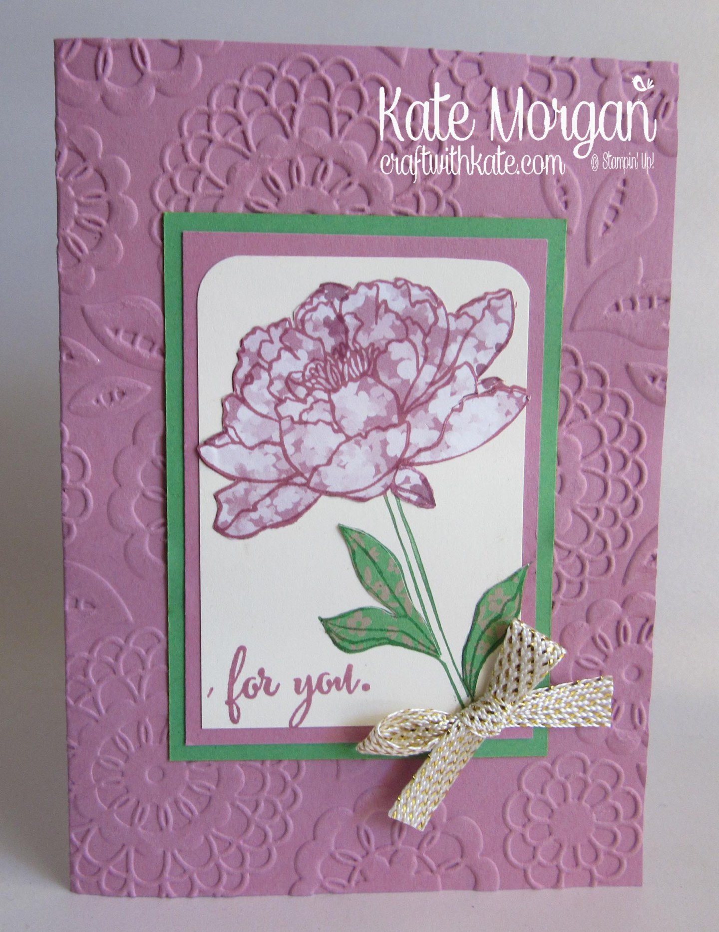 Paper Piecing – Independent Stampin Up!® Demonstrator, Victoria, Australia