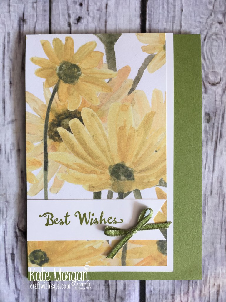 Quick card using Delightful Daisy DSP – Kate Morgan, Independent ...