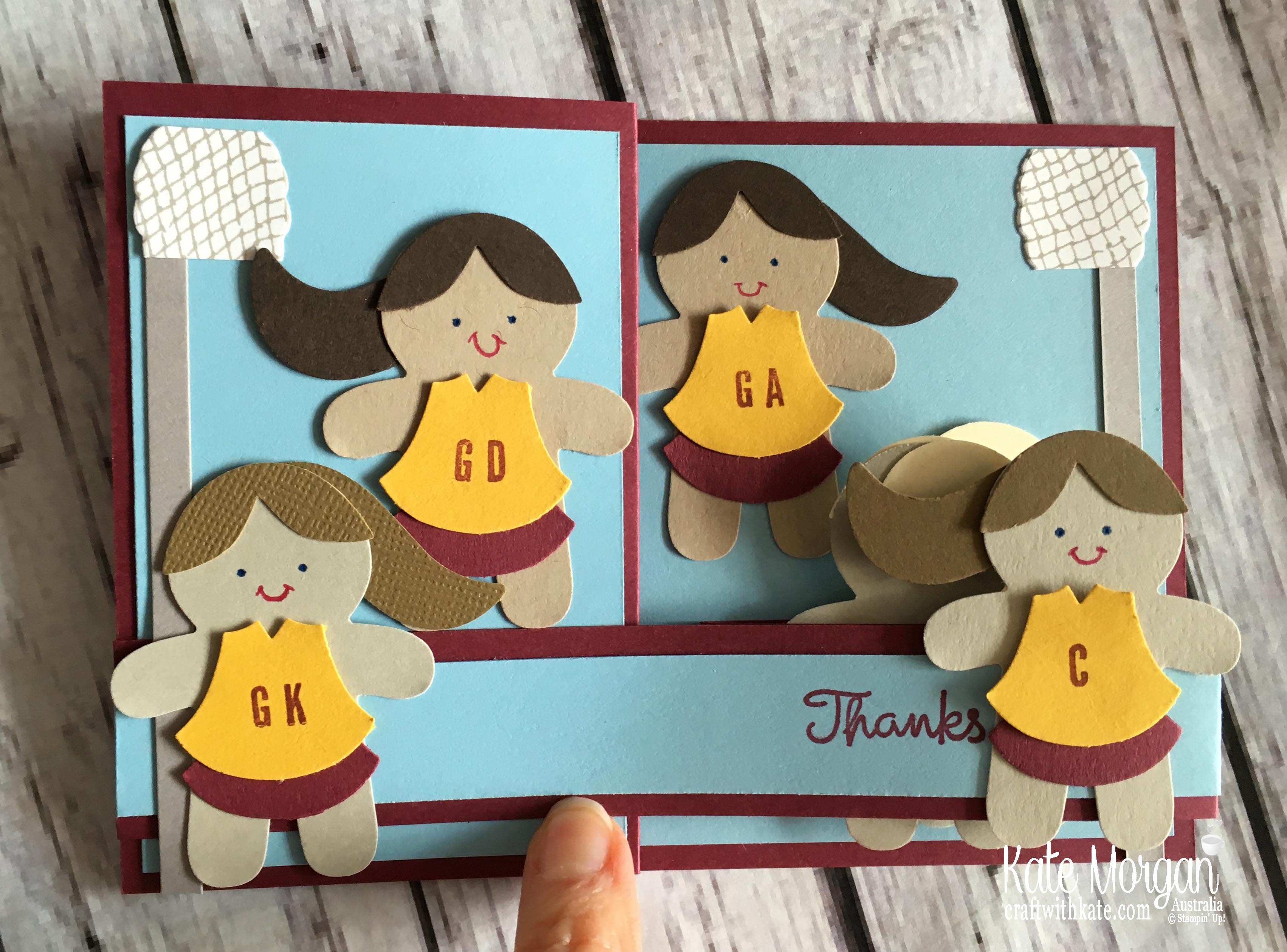 Thanks Coach for a wonderful netball season! – Independent Stampin Up ...