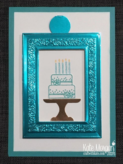 Metallic Pull Tab Slider Card – Kate Morgan, Independent Stampin Up ...