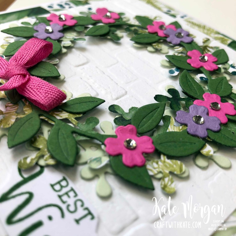 CCS Garden Green – Birthday Wreath with a pop of colour – Independent ...