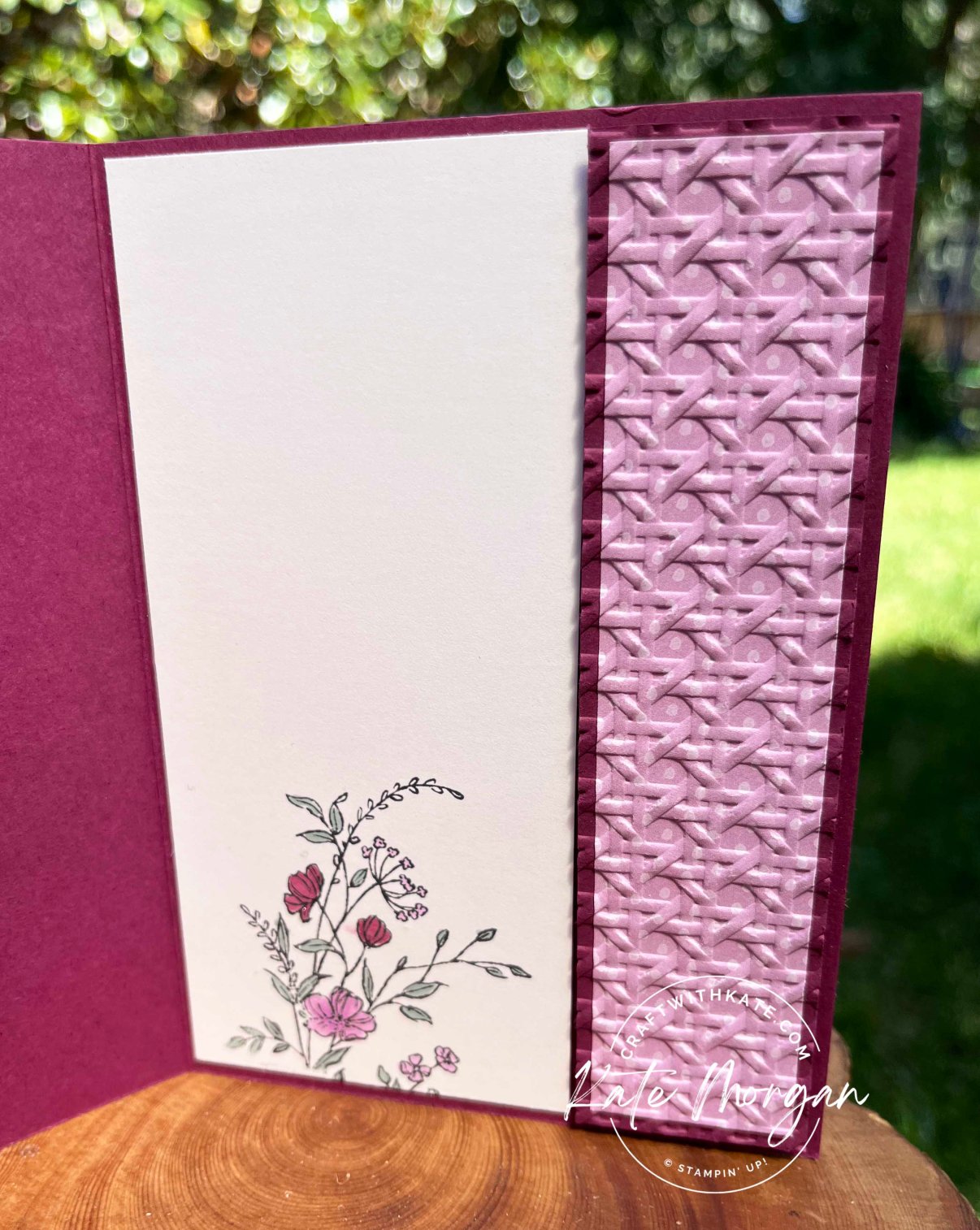 Floating Panel Birthday card – Independent Stampin Up!® Demonstrator ...