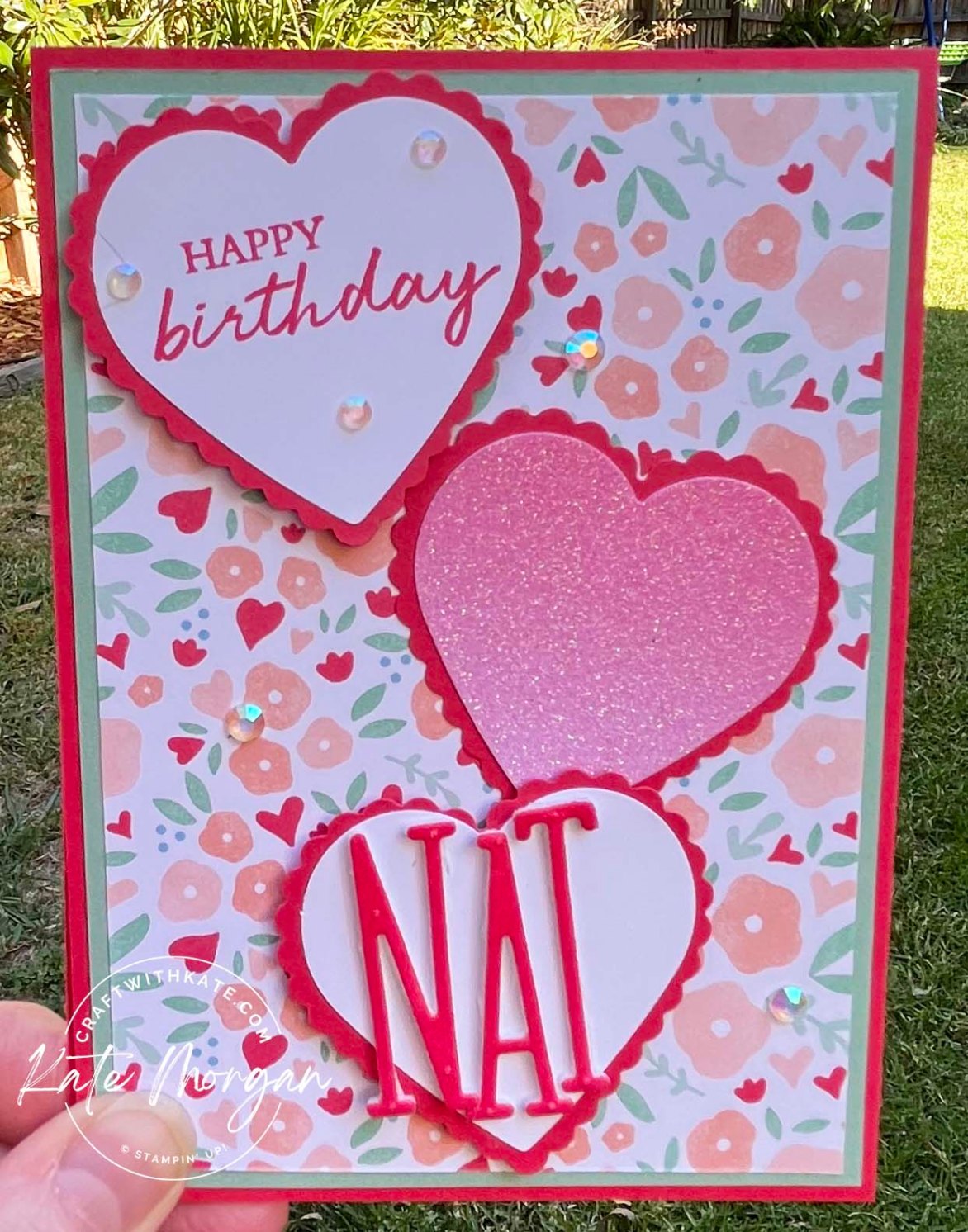 Personalised 18th Birthday card – Independent Stampin Up!® Demonstrator ...