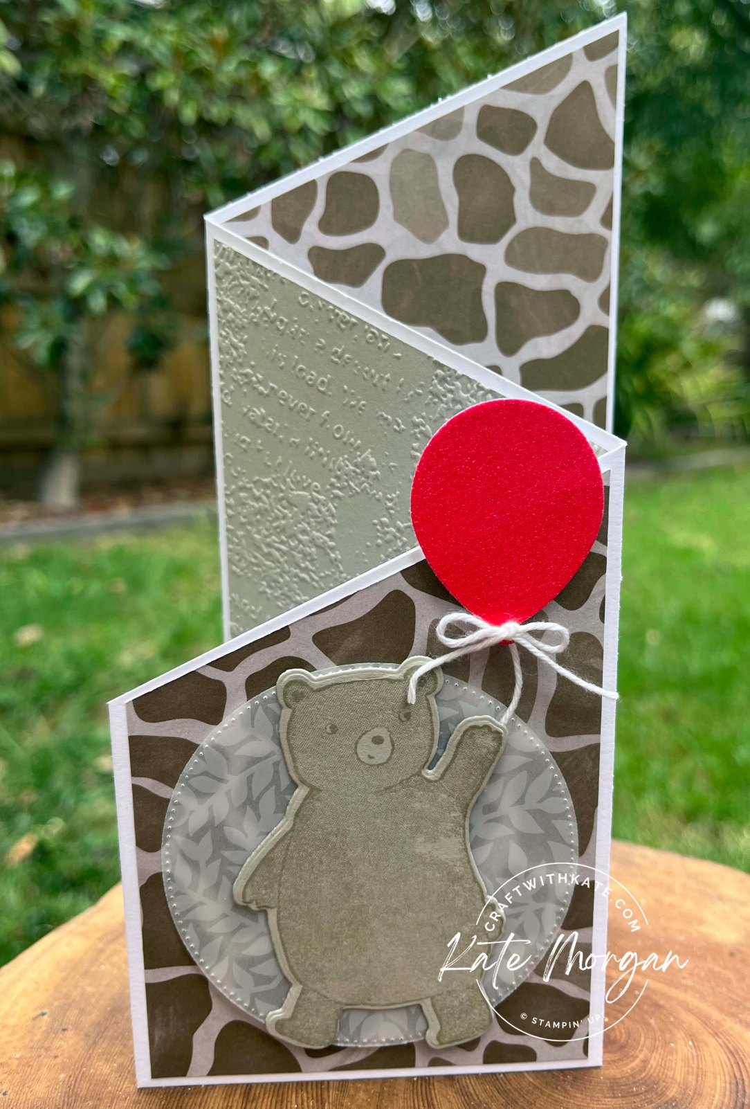 Sahara Sand: Trifold Birthday card – Independent Stampin Up ...