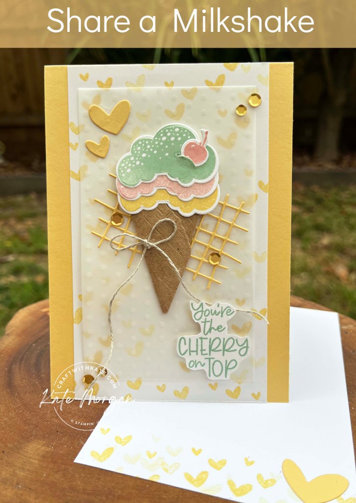 So Saffron: Sweet Waffle Cone – Independent Stampin Up!® Demonstrator ...