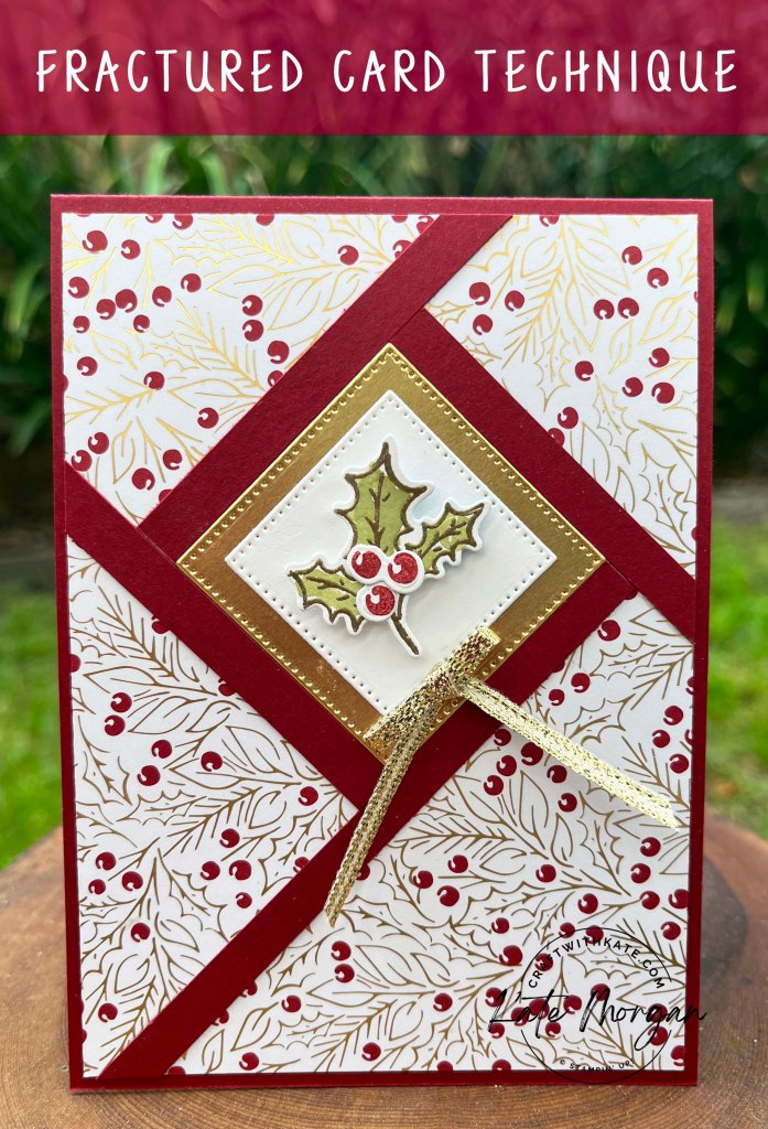 Heart of Christmas – Fractured/Faux Shutter Card – Independent Stampin ...