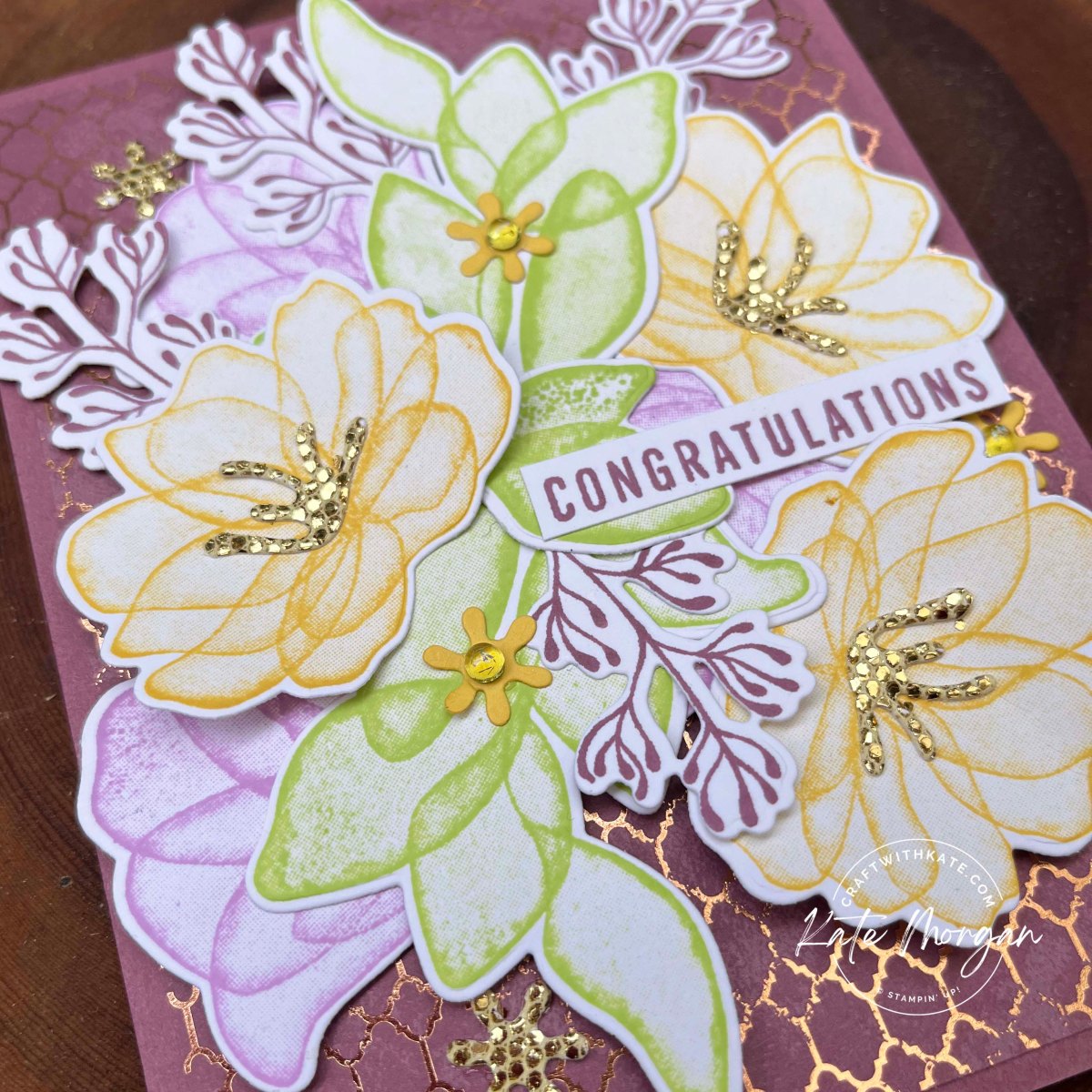 Translucent Florals card with All About Autumn Specialty DSP – Kate ...