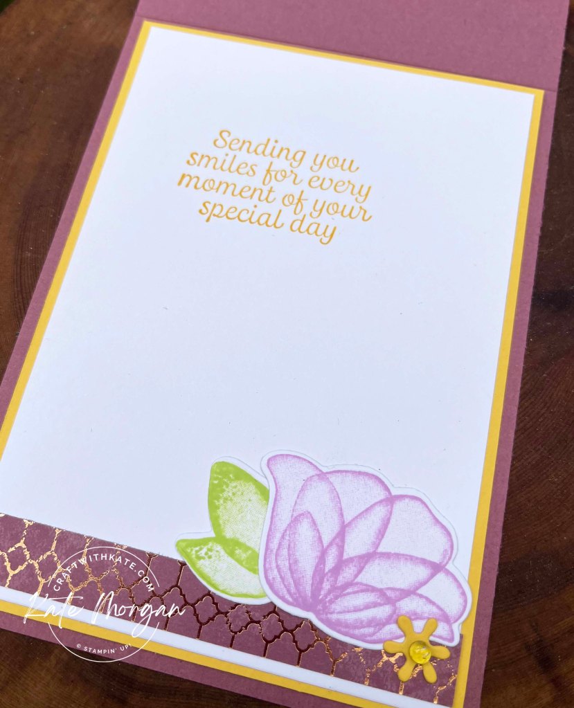 Translucent Florals card with All About Autumn Specialty DSP – Kate ...