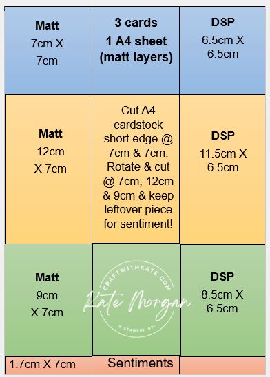 Heart of Christmas #16 – How to cut an A4 sheet to create the perfect ...