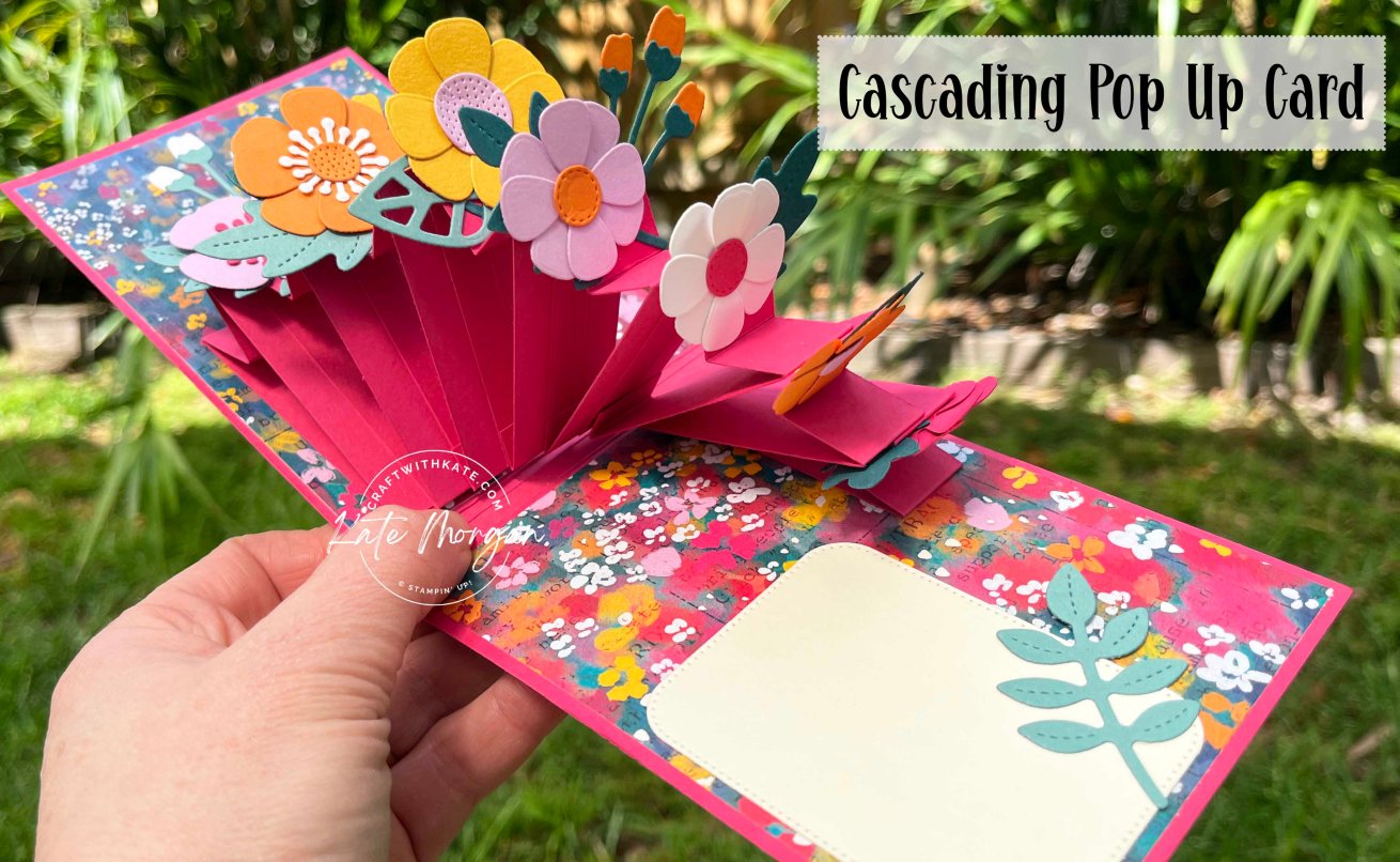 Melon Mambo: Cascading Pop Up Card – Independent Stampin Up!® Demonstrator Rowville, Australia