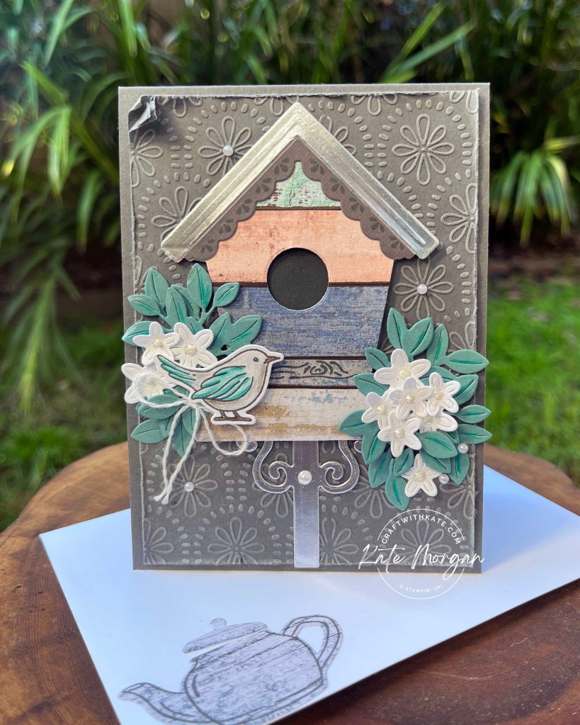Basic Gray: Country Birdhouse Shabby Chic card – Independent Stampin Up ...
