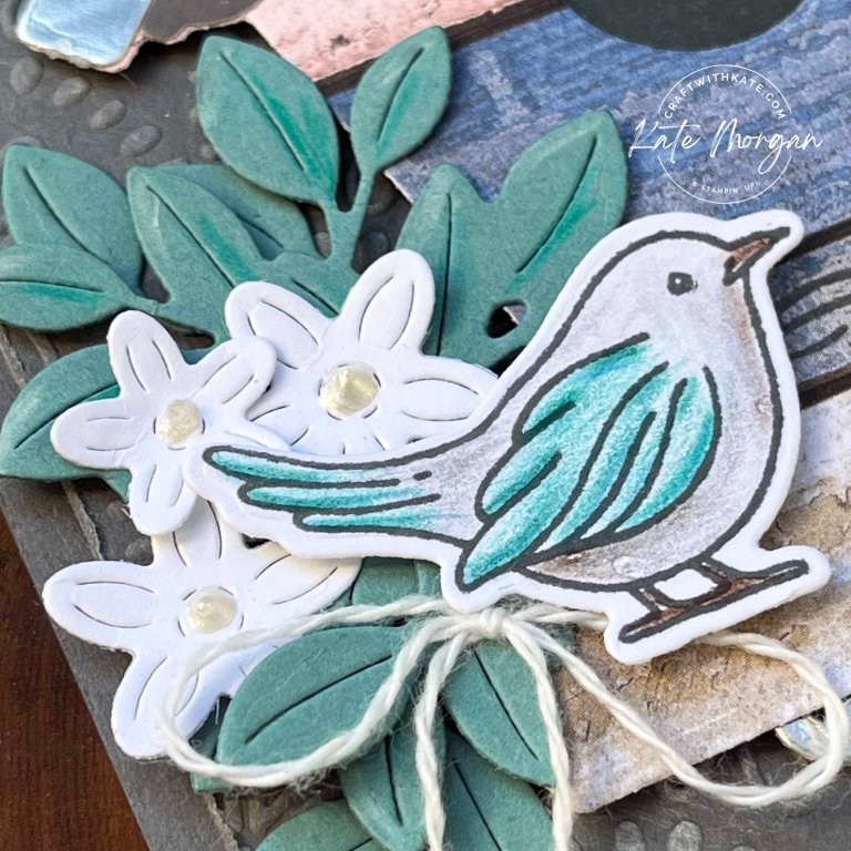 Basic Gray: Country Birdhouse Shabby Chic card – Independent Stampin Up!® Demonstrator, Victoria ...