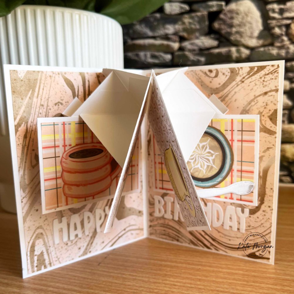 Calypso Coral: Latte Love Pop Up Butterfly card – Independent Stampin ...