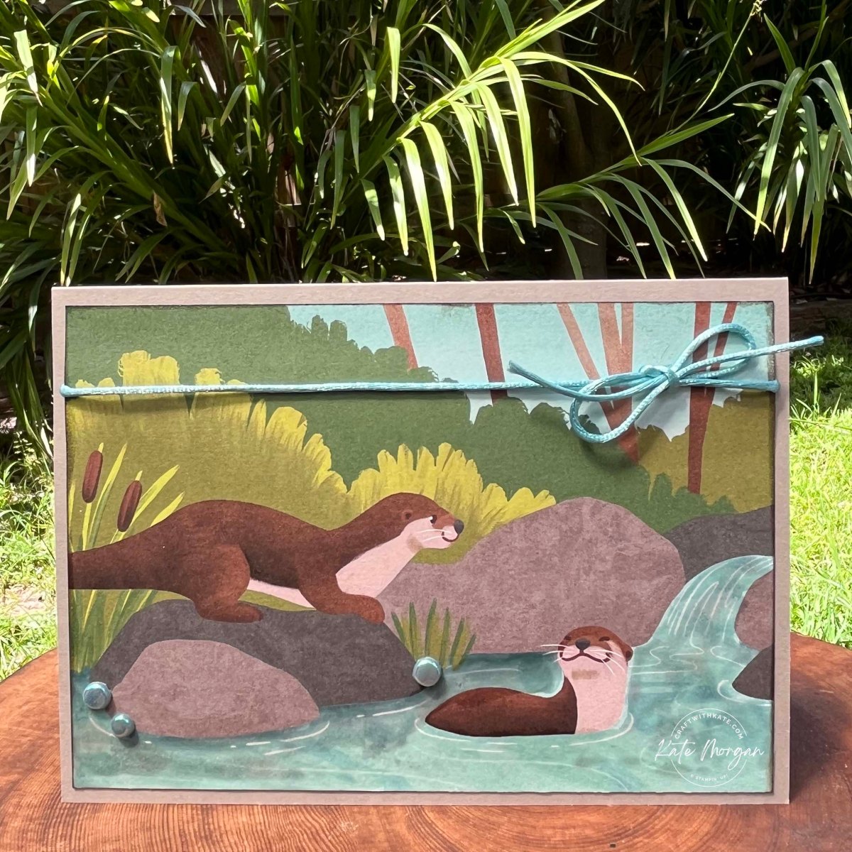 Gray Granite: Otterly Amazing cards – Kate Morgan, Independent Stampin ...