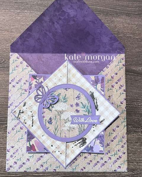 Highland Heather: Star Gate Fold card with matching envelope ...