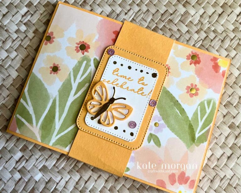 Peach Pie: Birthday fun fold card – Independent Stampin Up ...